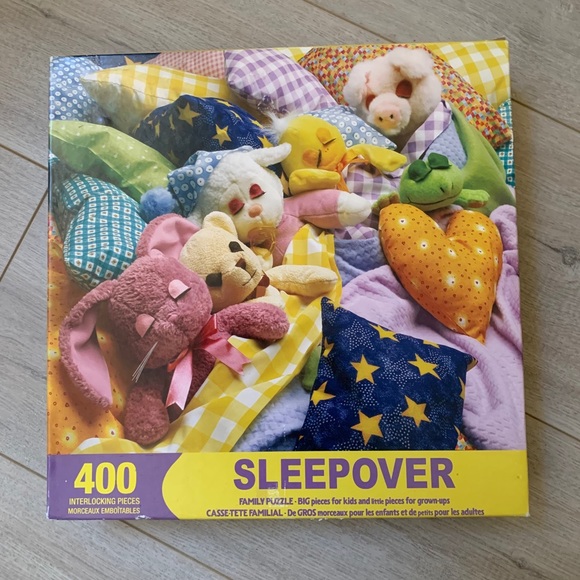 Springbok | Games | Springbok 40 Pc Sleepover Teddy Bear Doll Puzzle ...